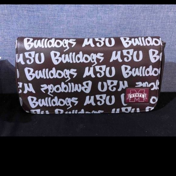 Made by Sara | Bags | Msu Bulldogs Clutch Purse | Poshmark
